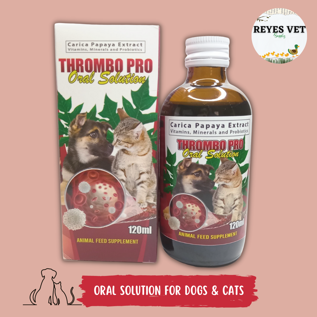 [VET SUPPORT] 1BOTTLE 120mL THROMBO PRO Oral Solution 1PC / BOOST ...