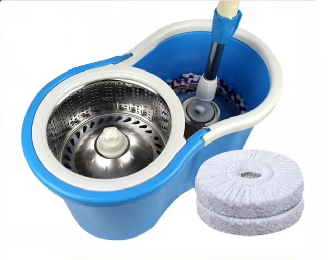 Mop Rotary mop Stainless steel spiral barrel Rapid cleaning, new realm ...