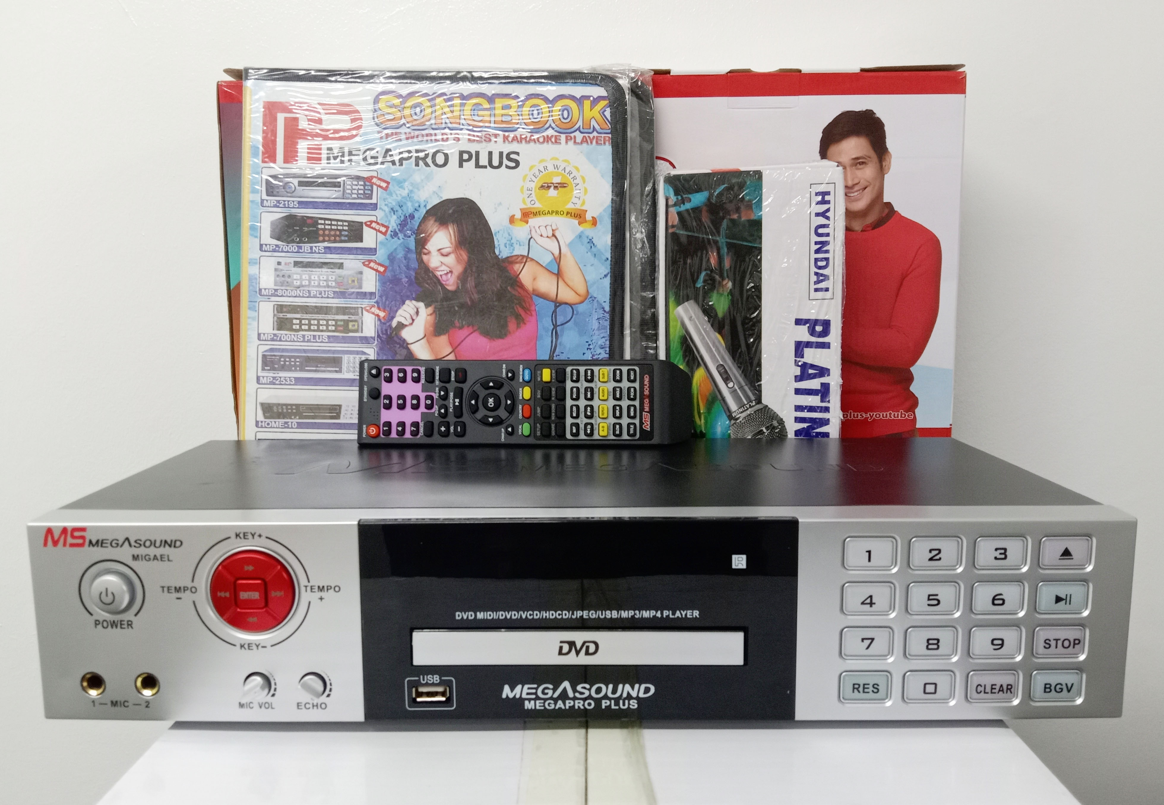 Megasound MS MIGAEL Karaoke Player with Free Wired Microphone | Lazada PH