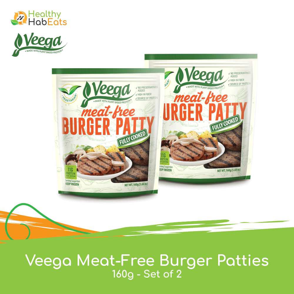 Veega Meat-Free Burger Patties 160g - Set of 2 | Lazada PH