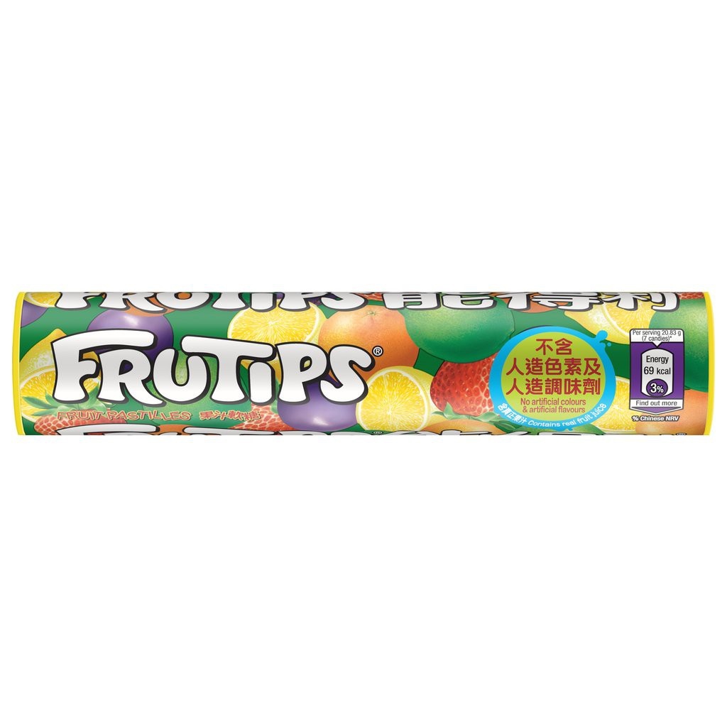 Nestle Fruitips Fruit Pastilles Soft Candy Gummy Assorted 125g | Lazada PH