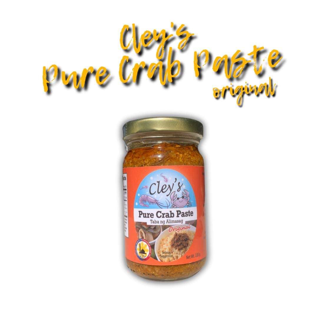 Cley's Famous Crab Paste PURE ALIGUE 220g in Original and Spicy Flavour ...