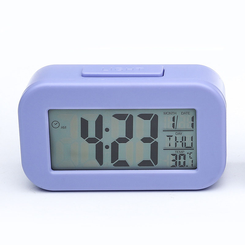 LED Mini Electronic Clock Simple Digital Clock Children's Cute Little ...