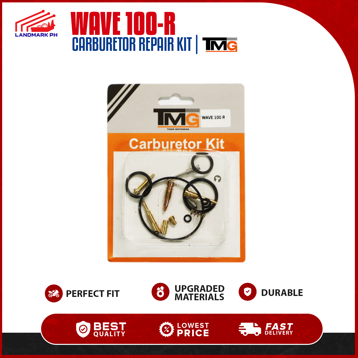 Wave 100R - Carburetor Repair Kit for Motorcycle | Lazada PH