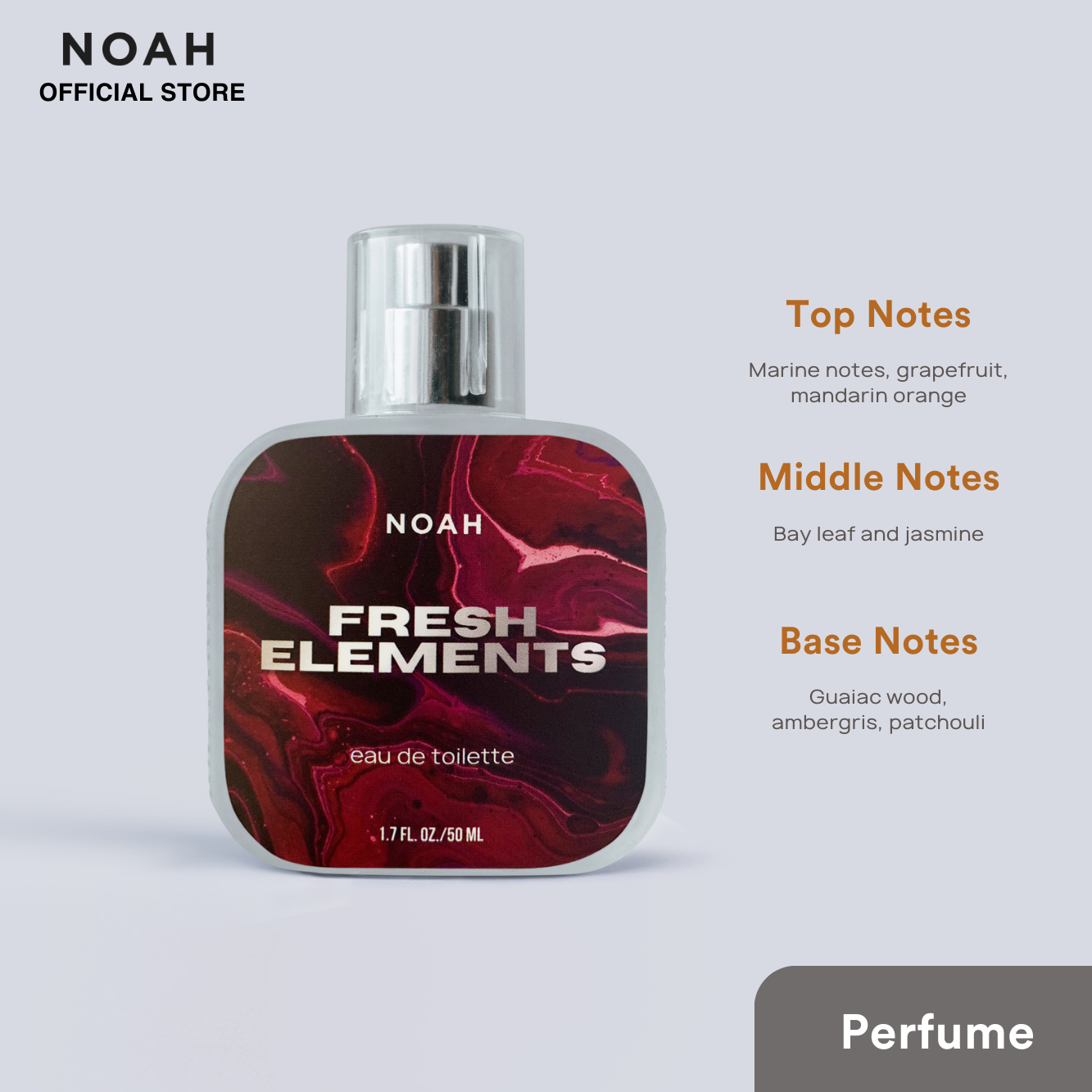 Noah Fresh Elements Eau De Toilette 50ml (Lasts up to 4-6 hours) | Lazada PH