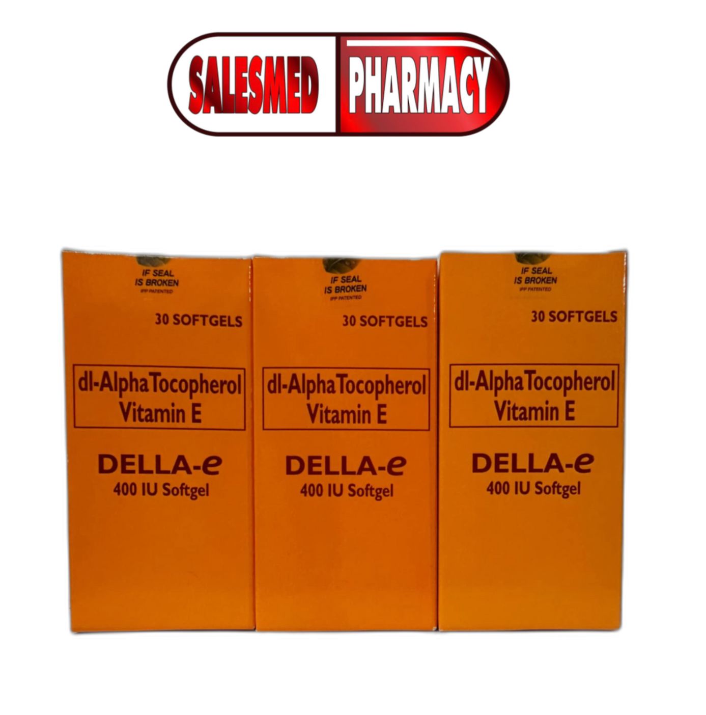 DELLA-e dl-Alpha Tocopherol Vitamin E Softgel | Lazada PH