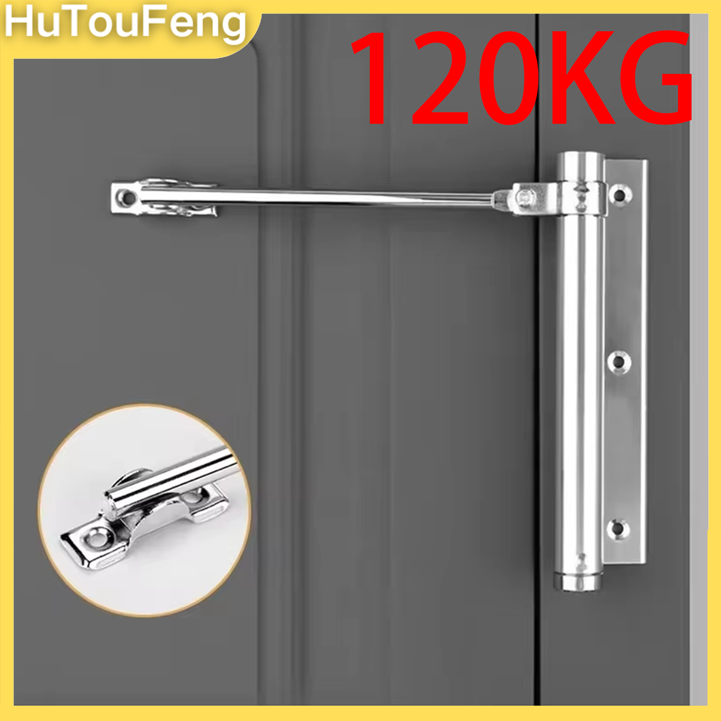 Automatic Door Closer Stainless Steel self-closing Door Close soft ...