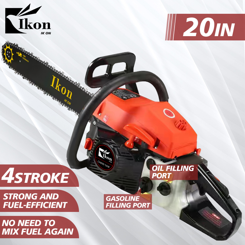 【4-stroke】Chainsaw 20“inch Mini Portable High Power Fuel Saving Fast ...