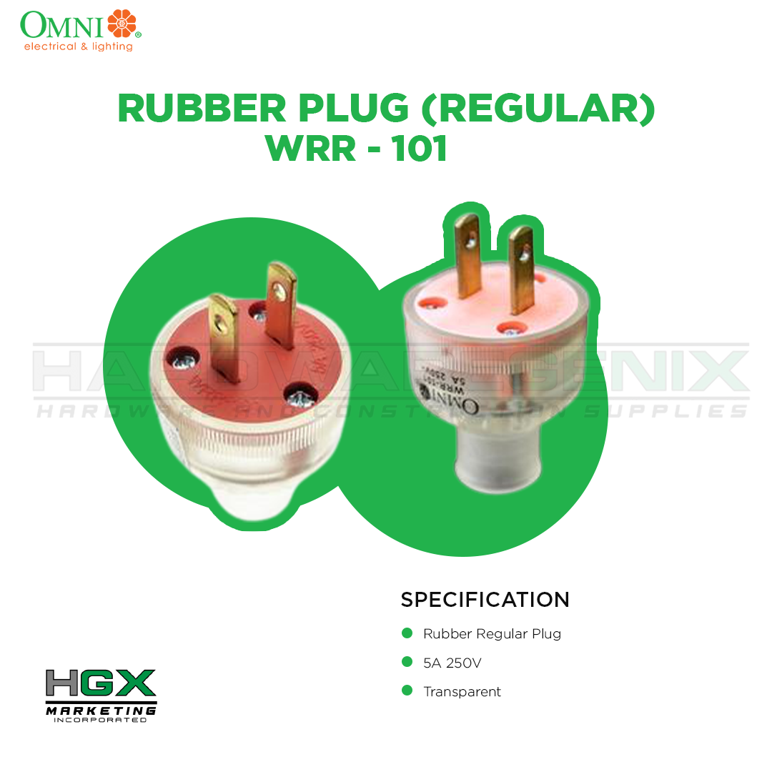 OMNI Regular Rubber Plug (WRR-101) | Lazada PH