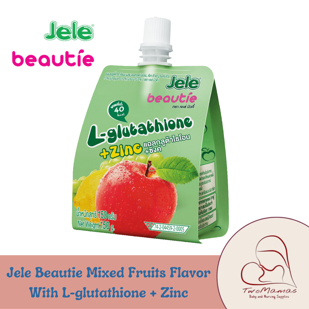 Jele Beautie Mixed Fruits Flavored Drink with L-Glutathione + Zinc ...