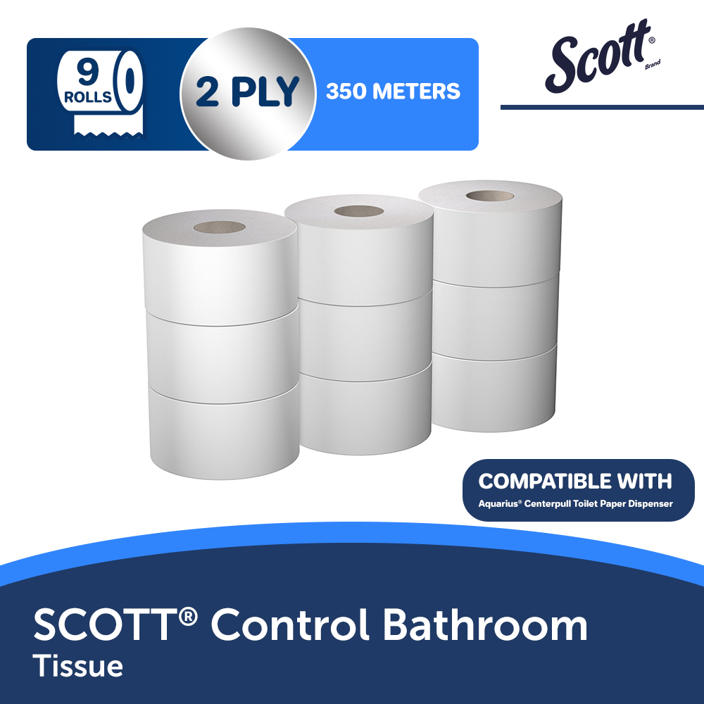 SCOTT® Control Bathroom Tissue CP 350m | Lazada PH