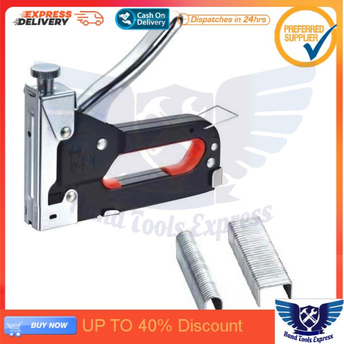 HANDTOOLS HT0374 Professional Heavy Duty 3 way 3 in 1 Trigger Tackers ...