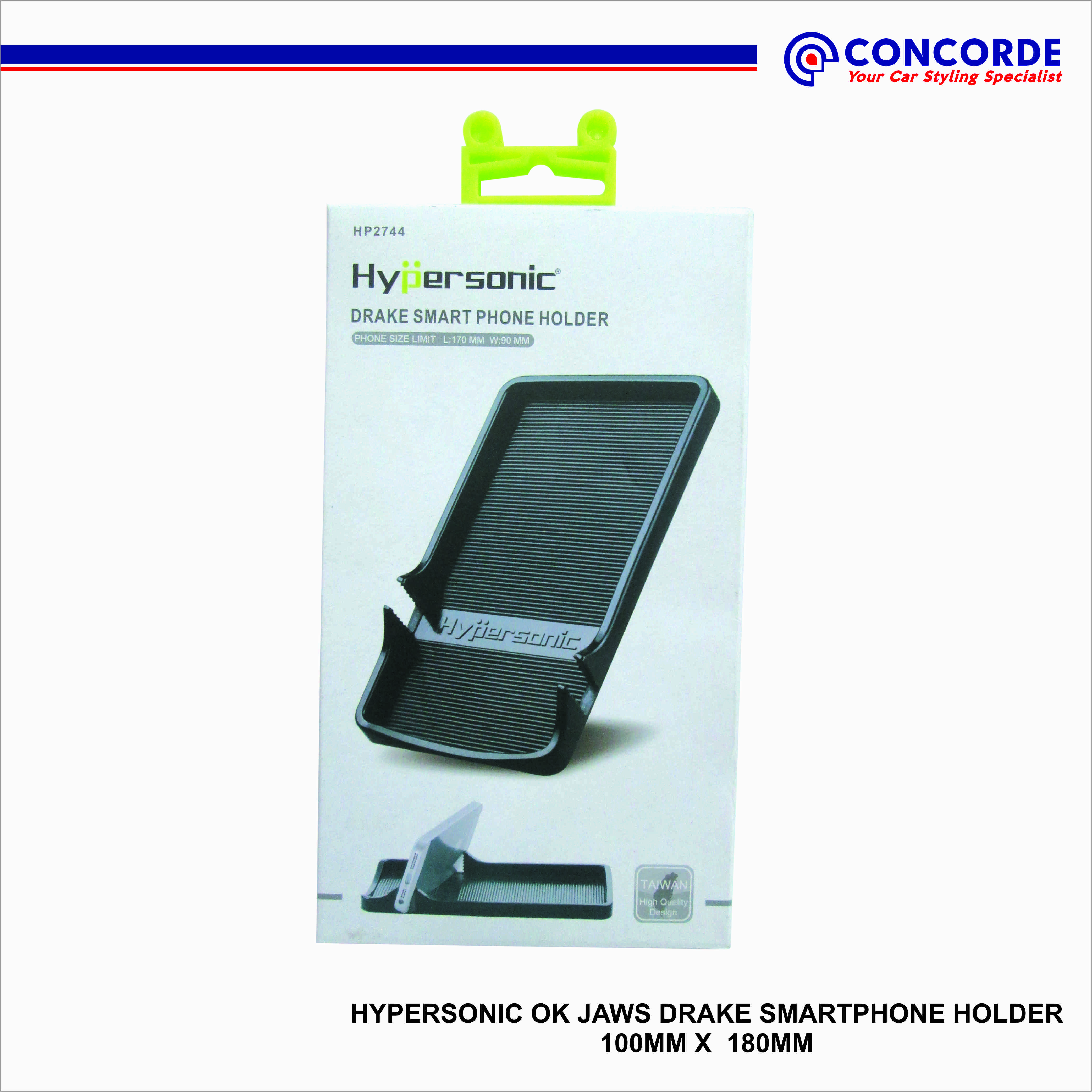 CONCORDE HYPERSONIC OK JAWS DRAKE SMART PHONE HOLDER 100MM X 180MM ...