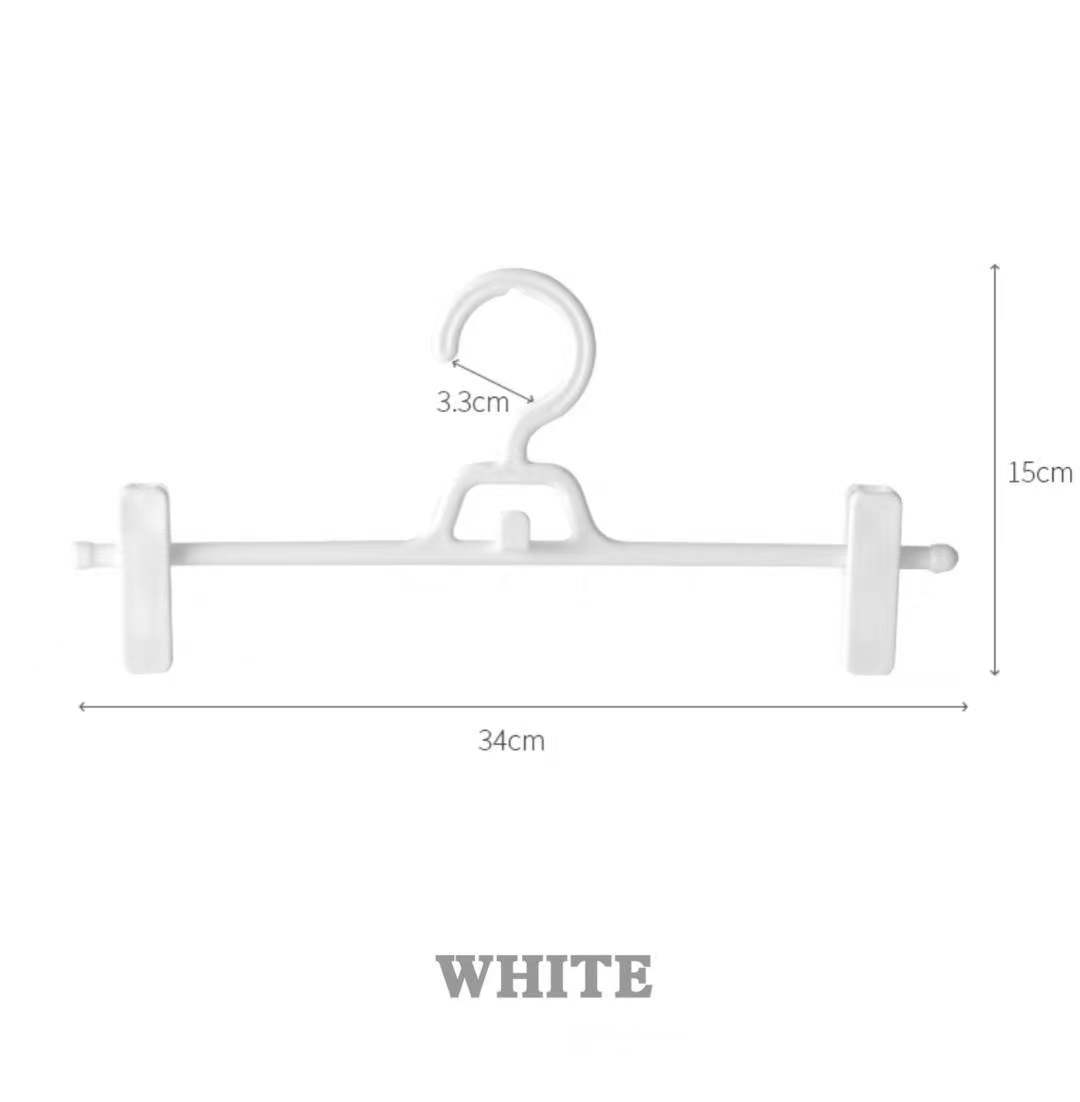 DXL Stackable Pants Hanger 5pcs/10pcs Seamless Extendable Pants Hanger ...