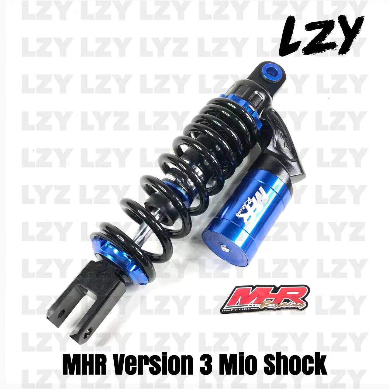 MHR Version 3 Rear Shock Absorber Suspension 300Mm Universal Mio Beat ...