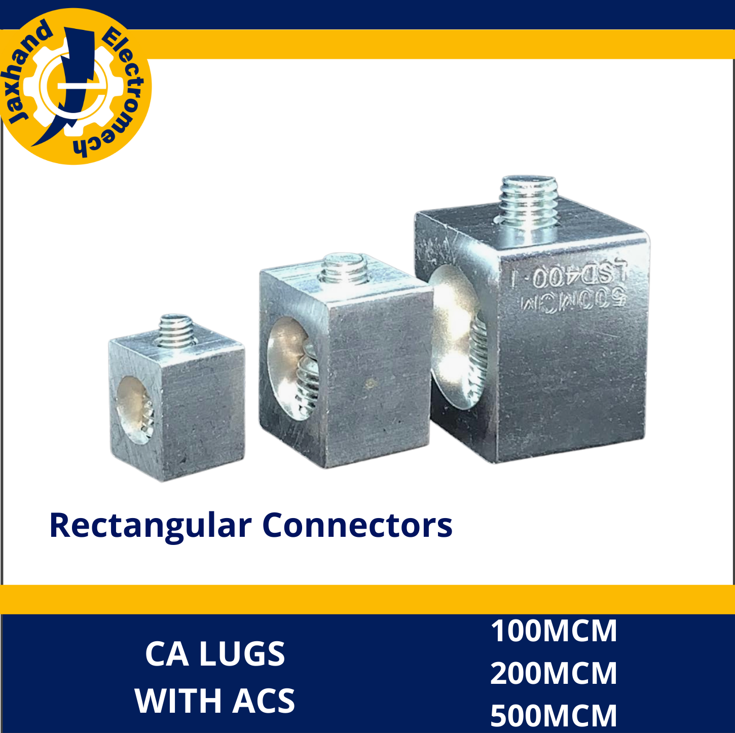 CA Lugs with ACS, Rectagular Connectors, Terminal Lugs, Breaker Lugs ...
