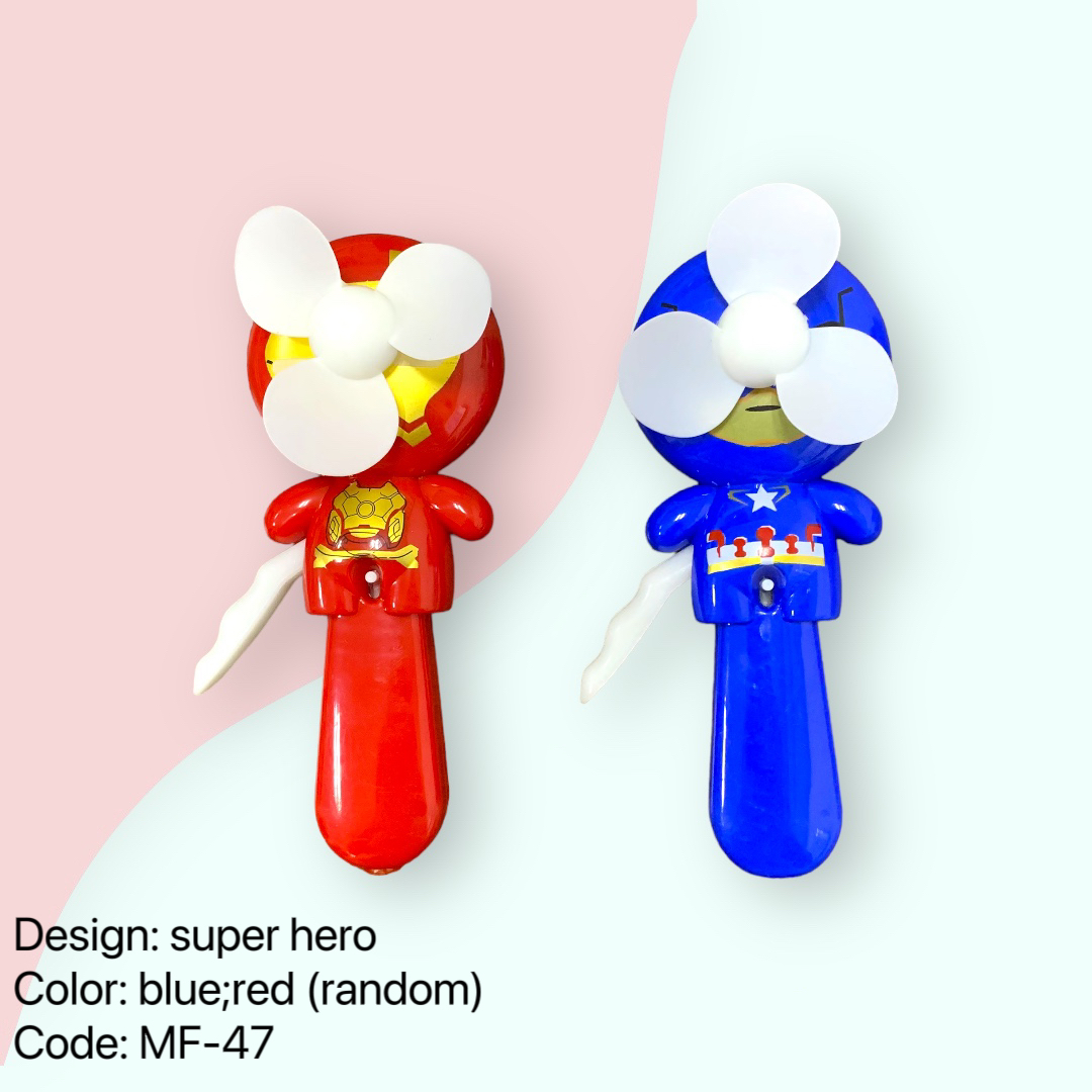 Mini Manual Fan Fan Portable Small Fans Cartoon Style Fashion Hand ...