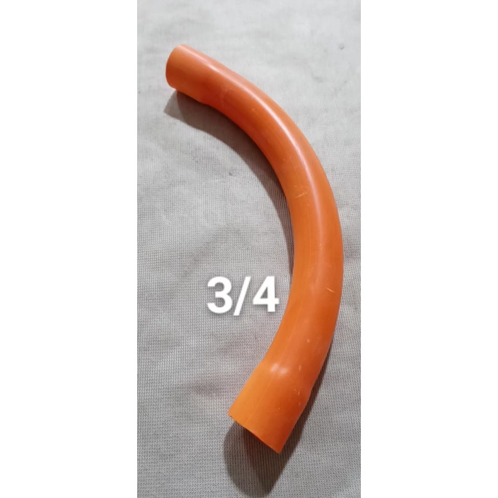Pvc orange long short elbow electrical for pipe junction box connector ...