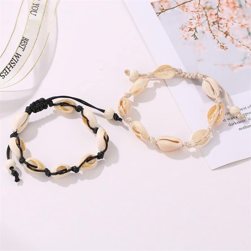 SALANGHANDA Bohemian Seaside Shell Anklet Shell Bracelet Sea Life ...