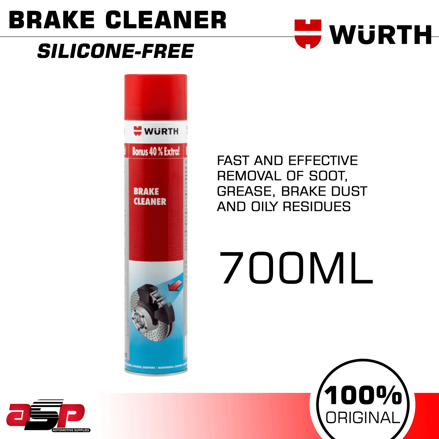 Wurth Brake Cleaner 700ml | Lazada PH