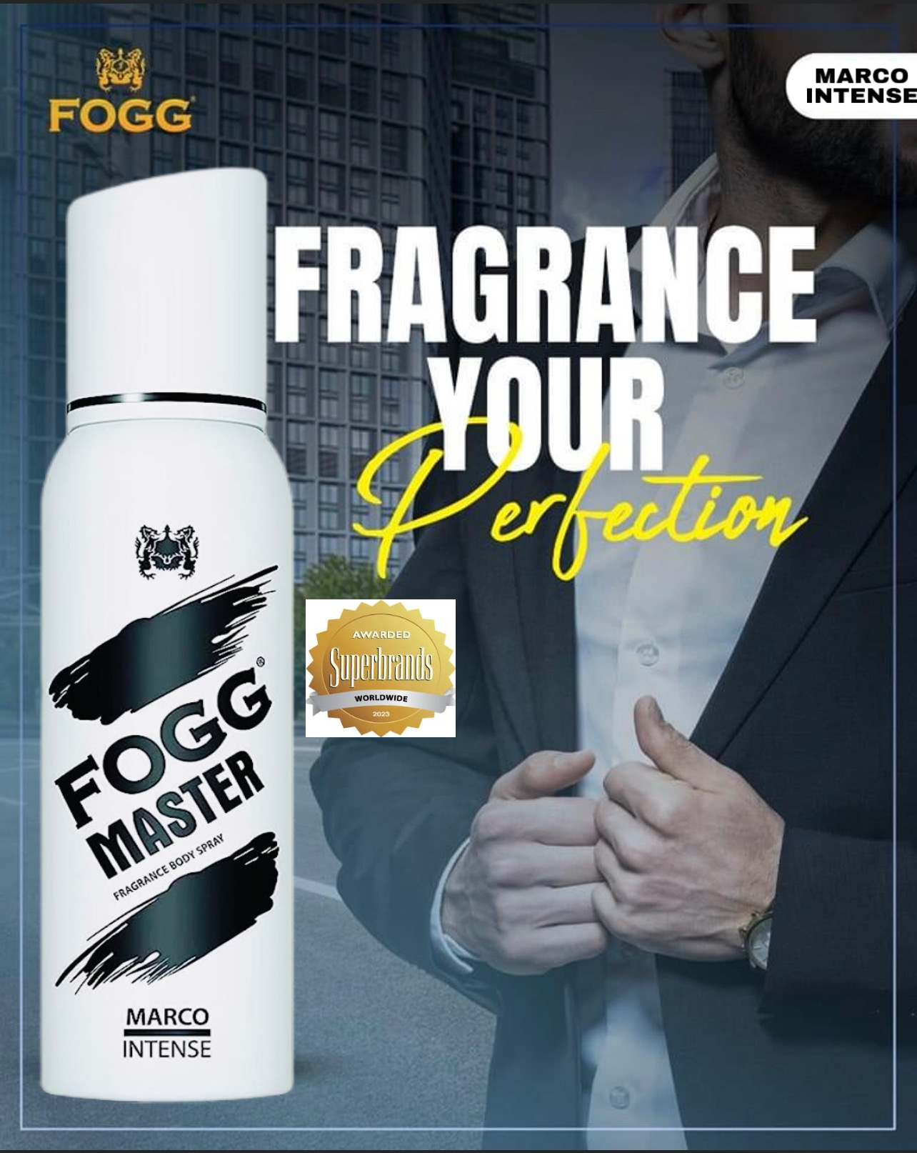 Fogg Marco Intense Master Body Spray For Men 120ml | Lazada PH
