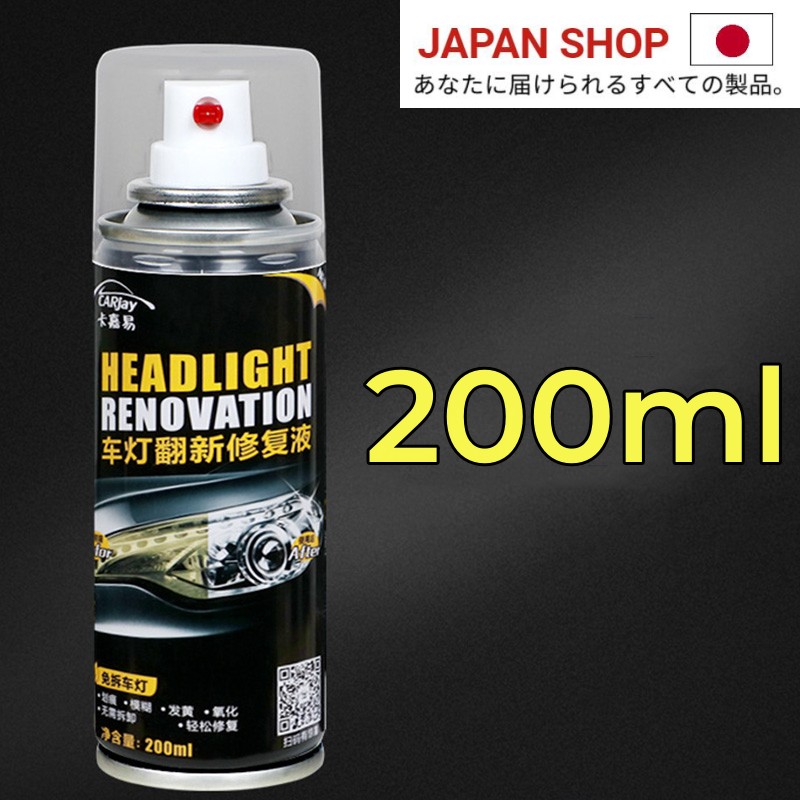Car Care Headlight Polishing Spray Headlight Cleaner and scratch ...
