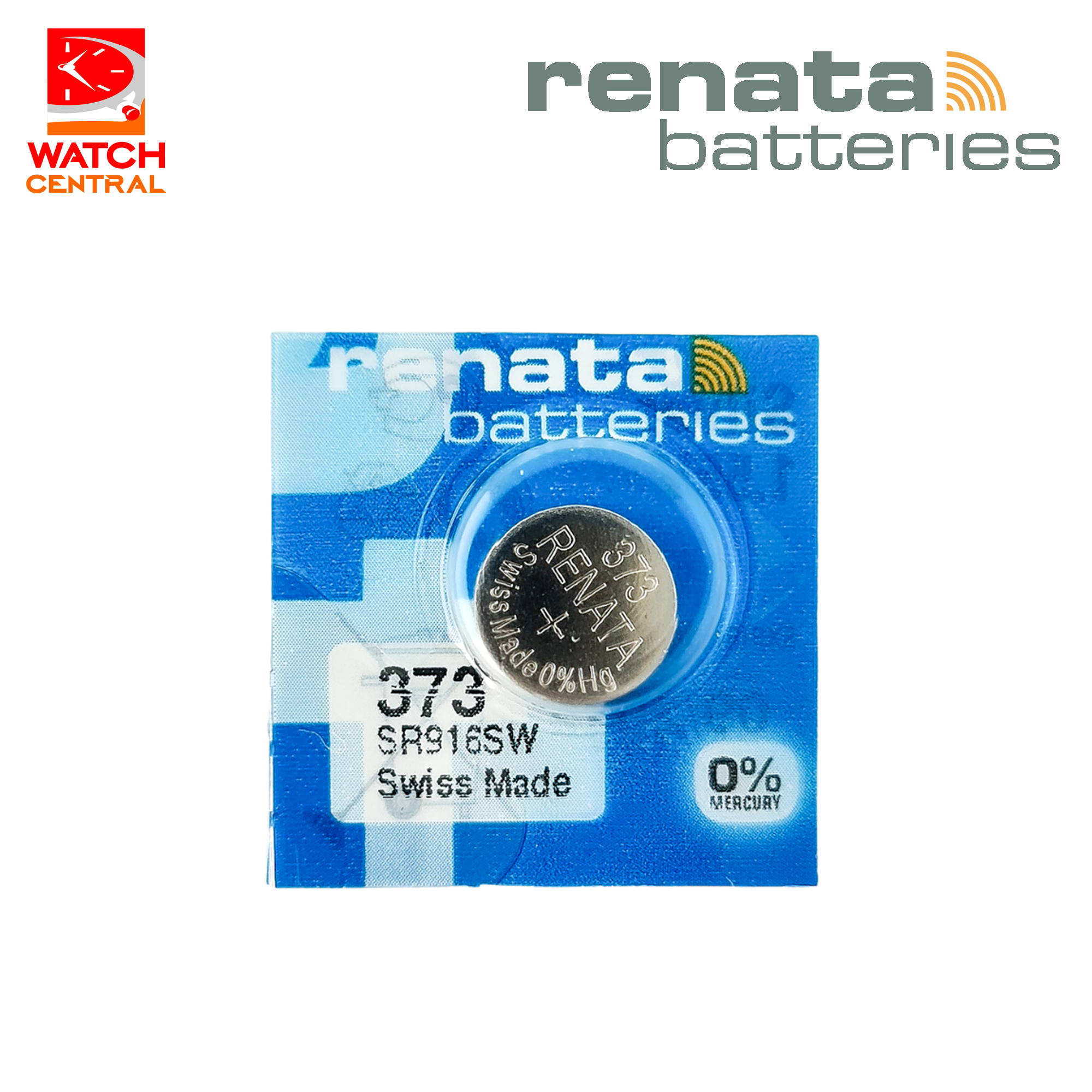 Renata 373 SR916SW Watch Battery 1 Piece | Lazada PH