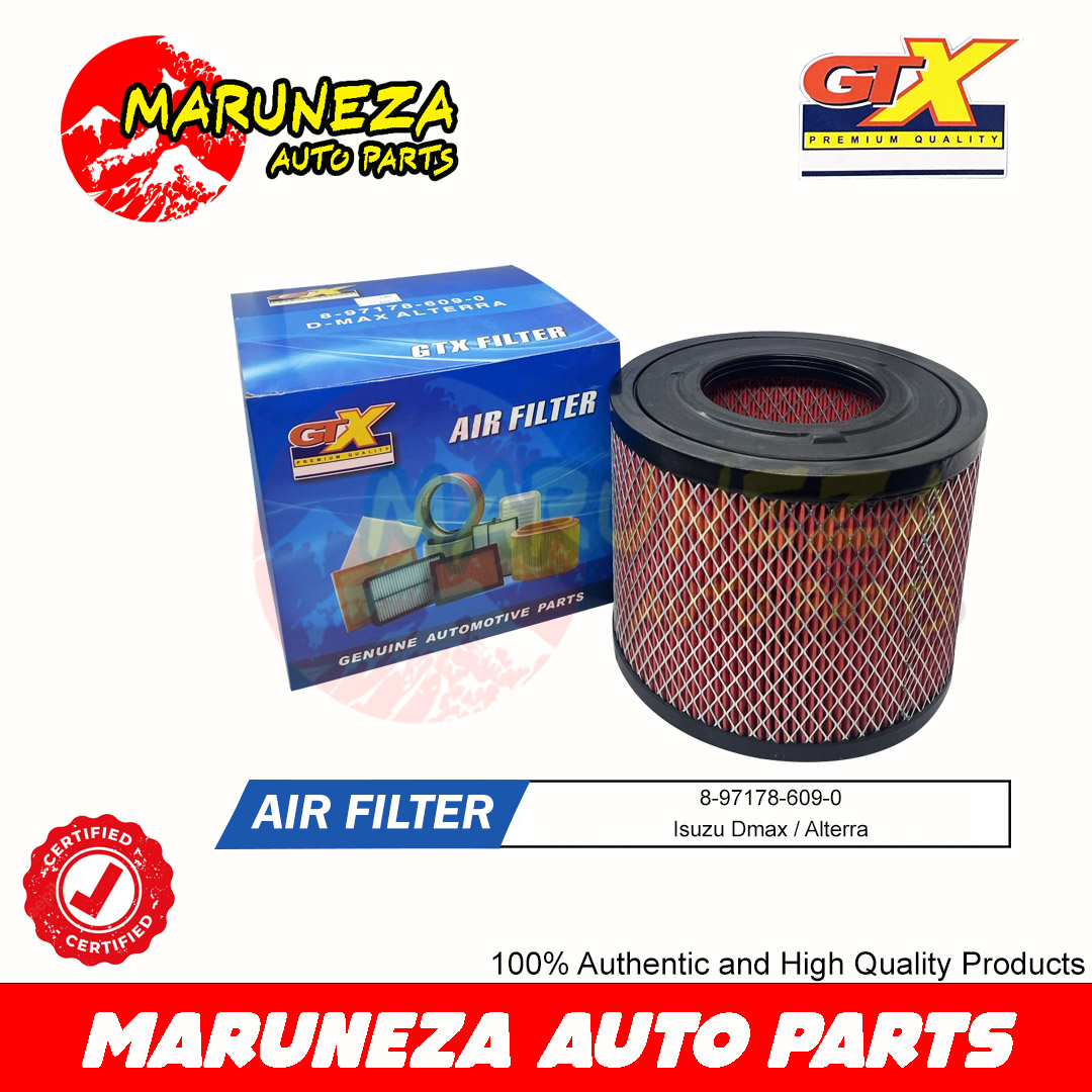 GTX Air Filter Isuzu Dmax/Alterra [8-97178-609-0] | Lazada PH