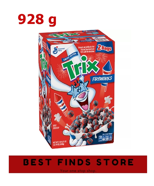 General Mills Trix Limited Edition Fireworks Breakfast Cereal 32.75 oz ...