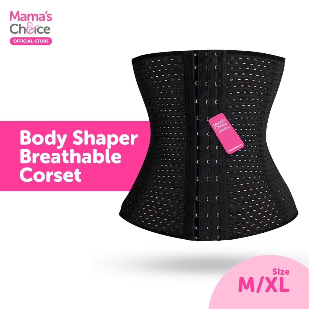 Mama's Choice Body Shaper Breathable Corset Postpartum Binder Girdle ...
