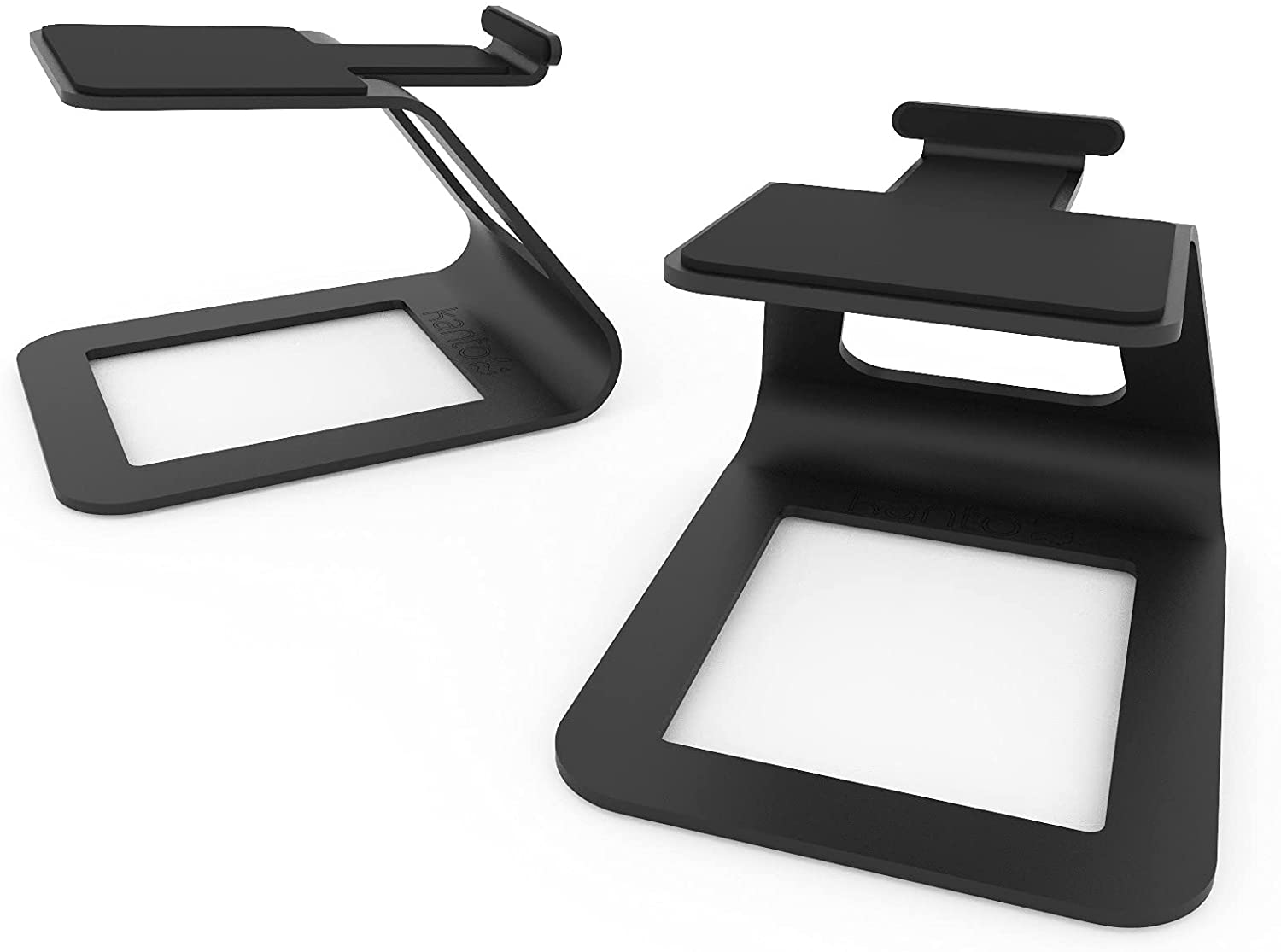 Kanto SE2 Elevated Desktop Speaker Stands for Small Speakers, Pair ...