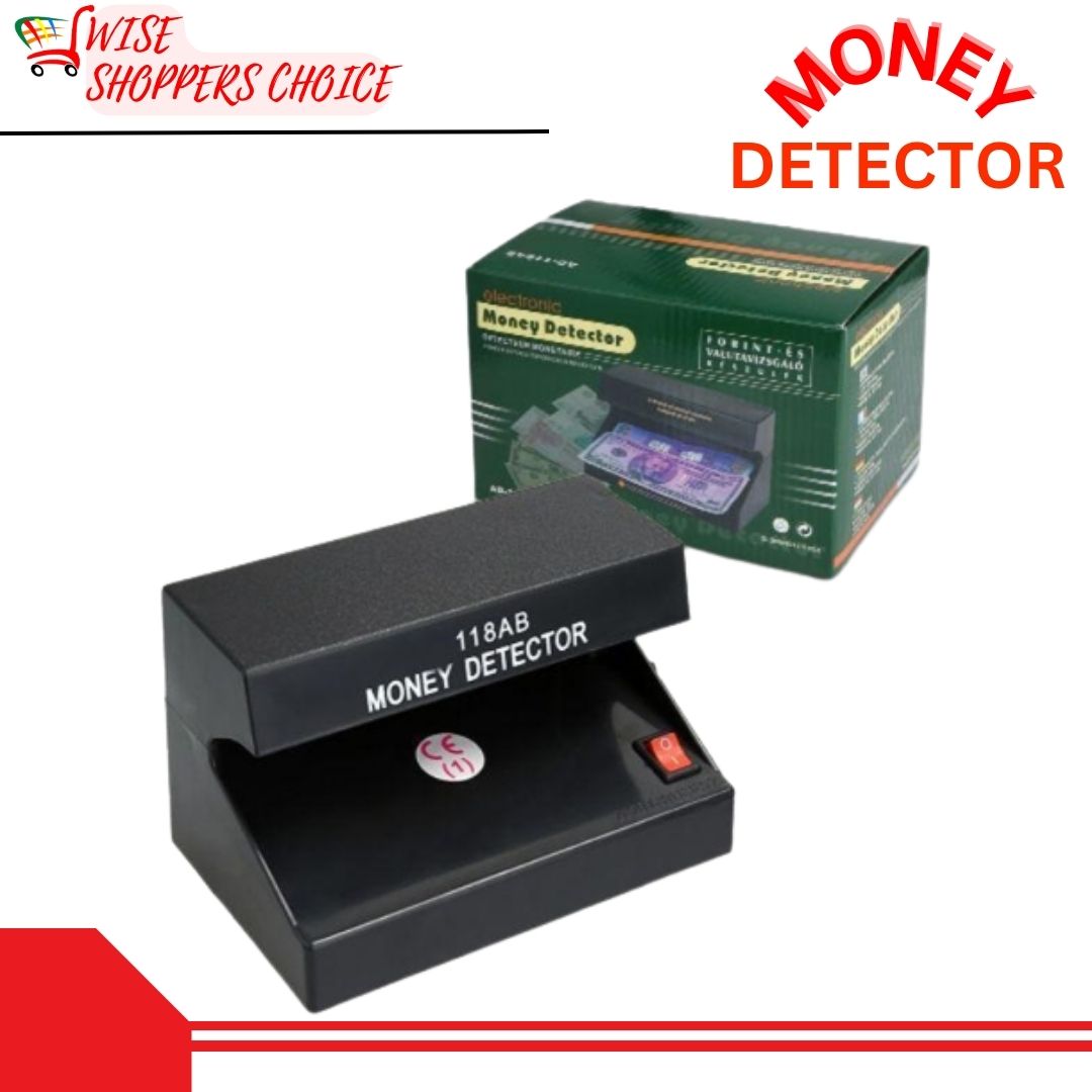 MANUAL MONEY DETECTOR | FAKE Money Detector Electronic Mini Money Bill ...