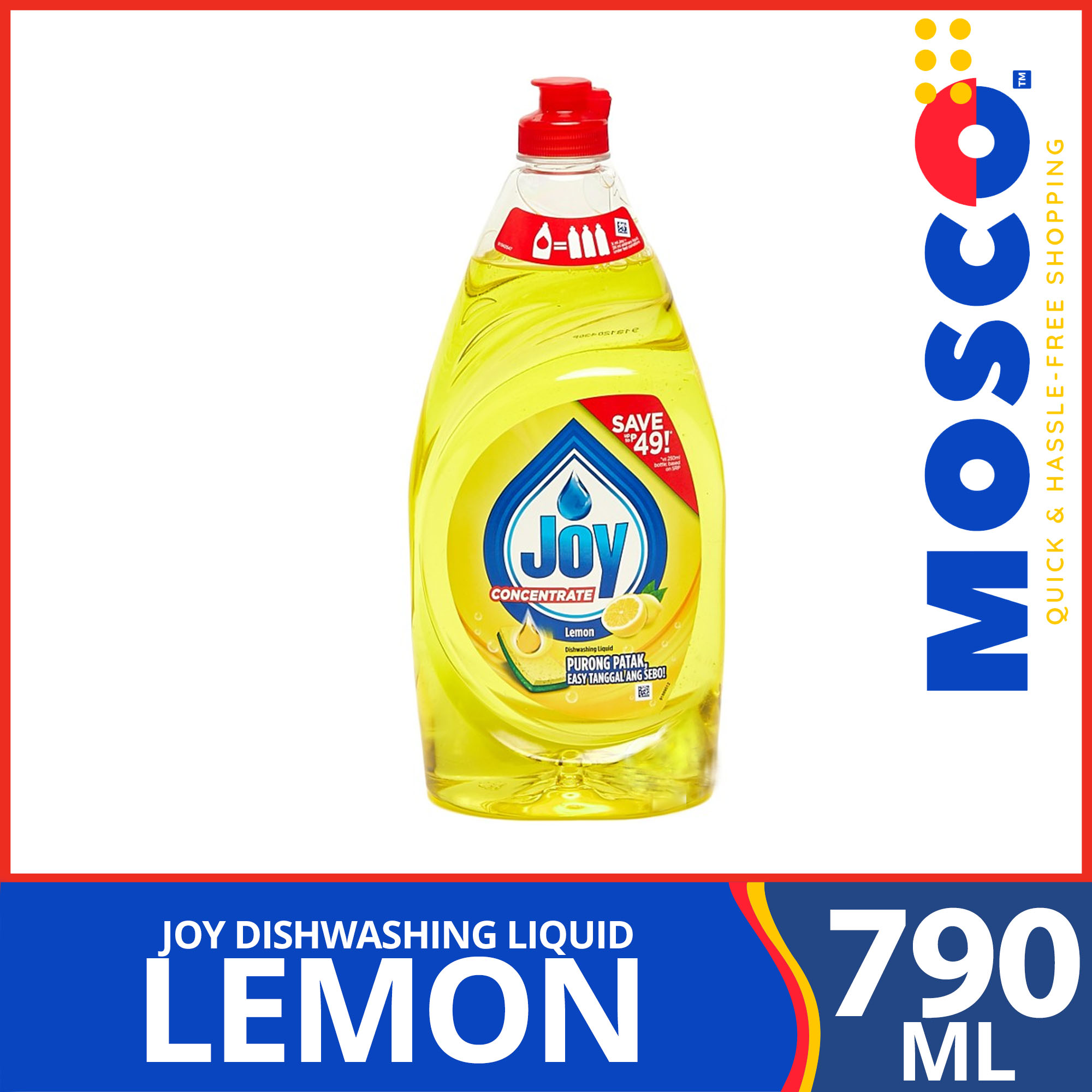 JOY Lemon Dishwashing Liquid 790mL | Lazada PH