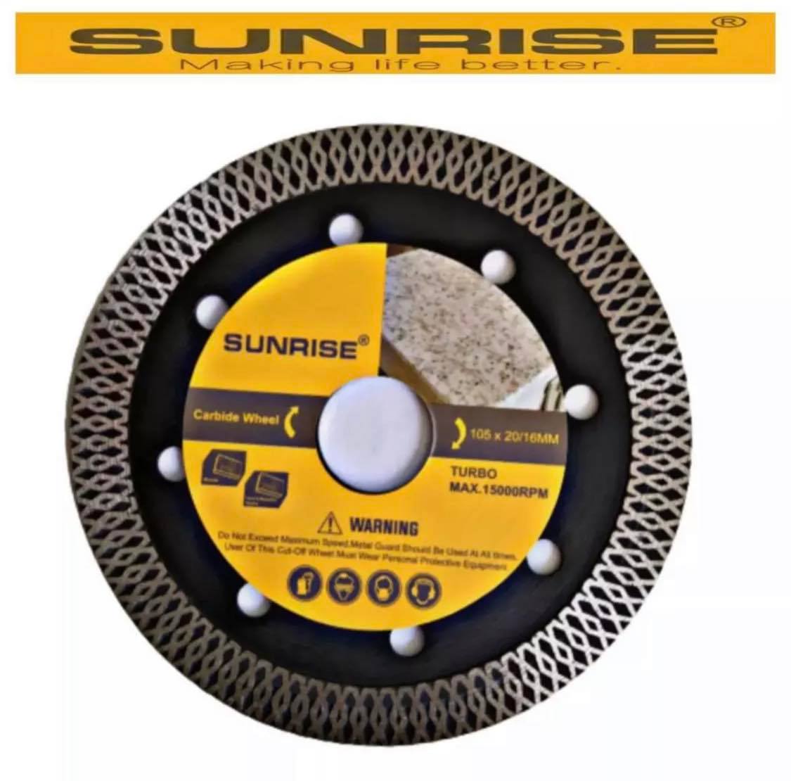 SUNRISE DIAMOND CUTTING DISC 4" HEAVY DUTY (NET TURBO) | Lazada PH