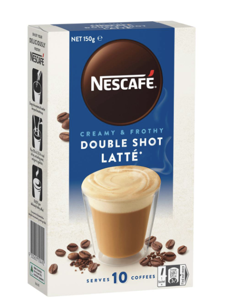 Nescafe Double Shot Latte Coffee Sachets 10 Pack | Lazada PH