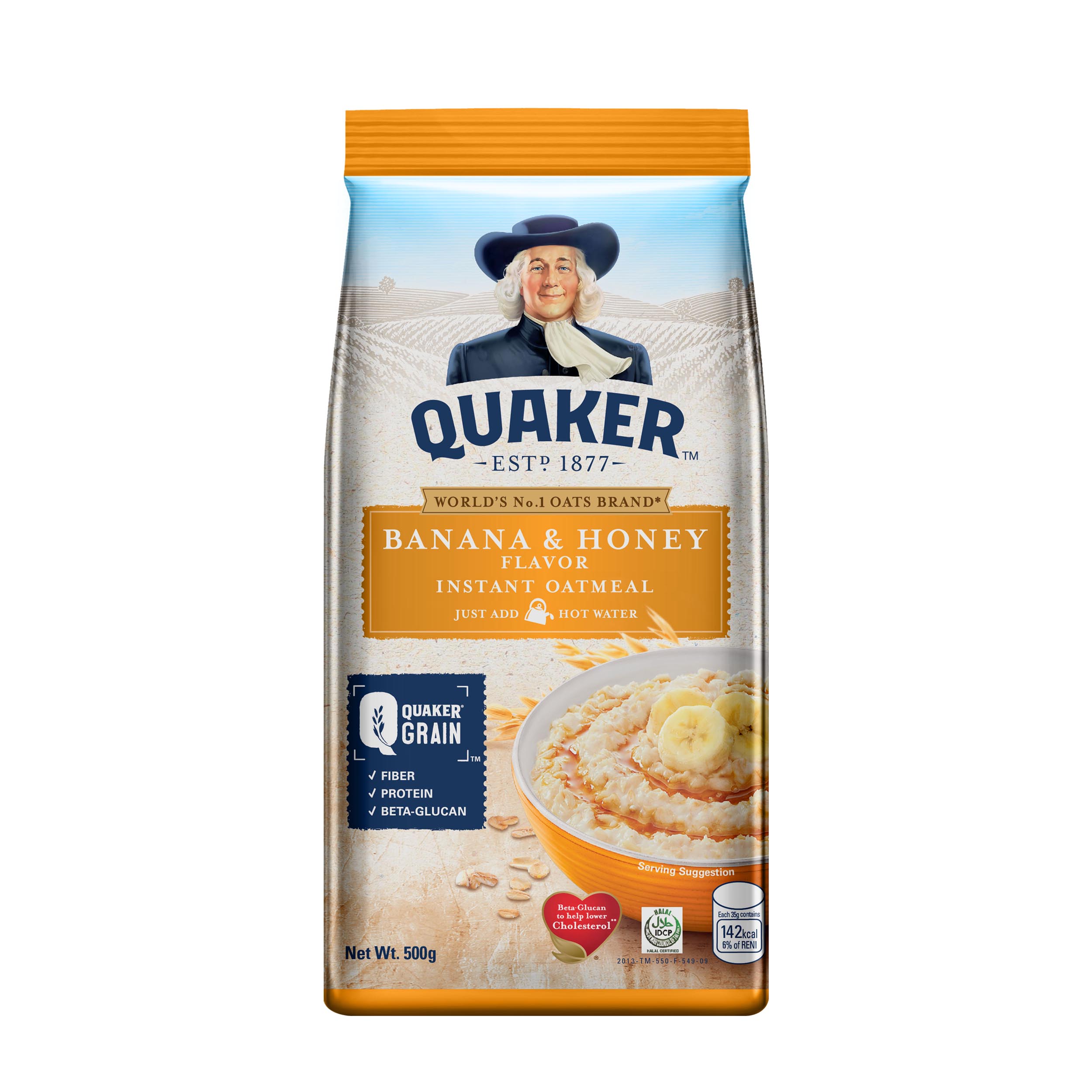 Quaker Flavored Oats Banana & Honey 500g | Lazada PH