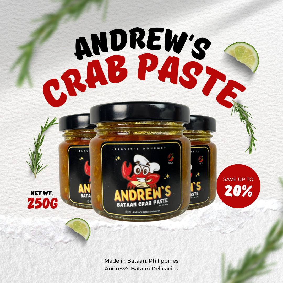 Andrew's Bataan Crab Paste: Pure Crab Paste ( Aligue ) | Lazada PH