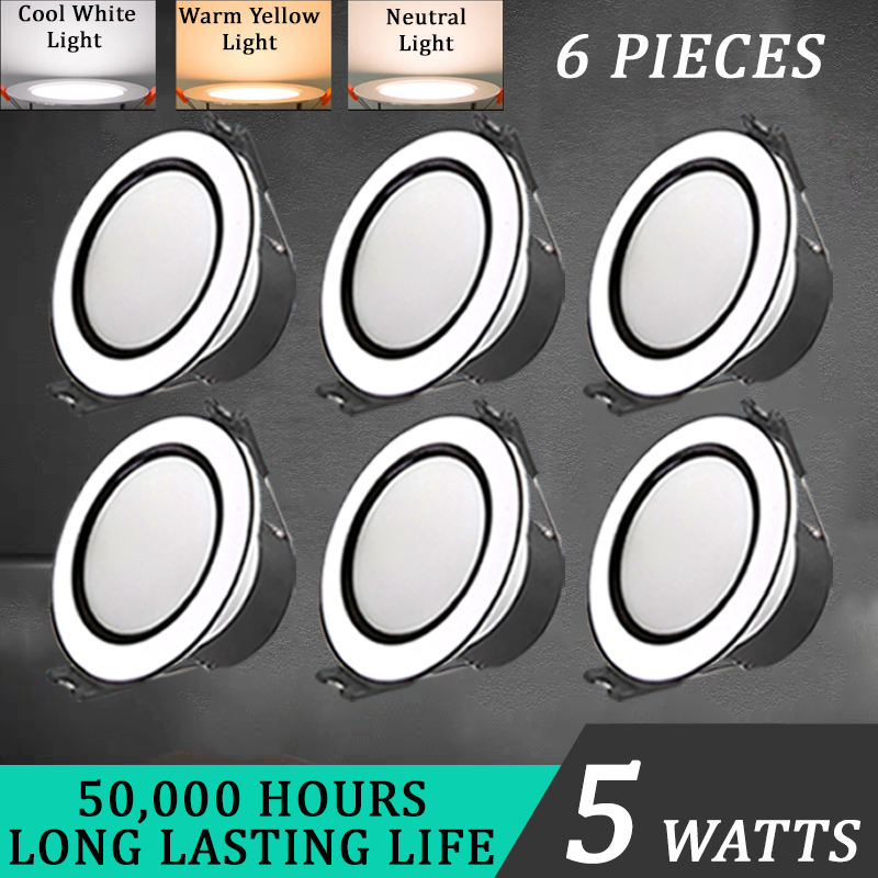 LED Downlight round pinlight for ceiling 3 COLOR TEMPRERATURE Color ...