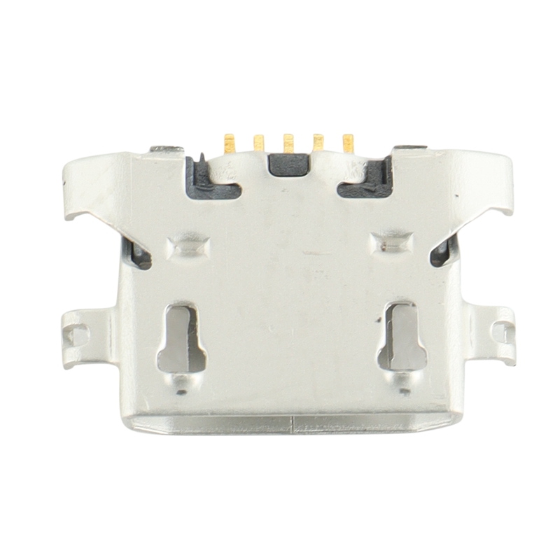 100Pcs Micro-USB 5Pin 1.28mm Flat Mouth Without Curling Female ...