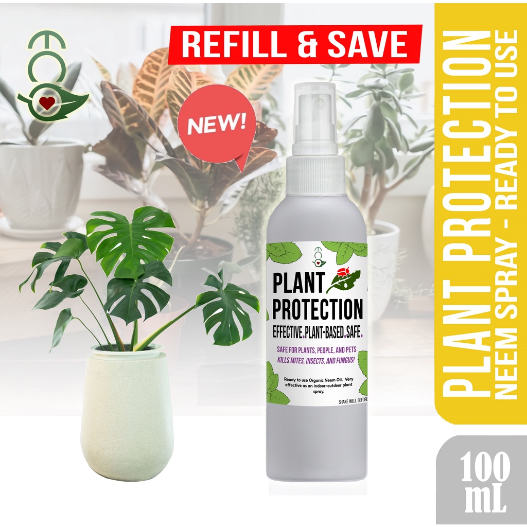 Eco Plant Protection, Ready to Use Organic Neem Oil Spray High ...