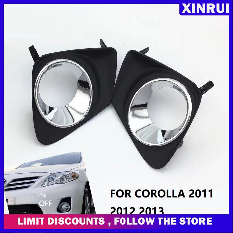 For TOYOTA ALTIS Corolla 2011 2012 2013 Fog Light Cover Front Bumper ...