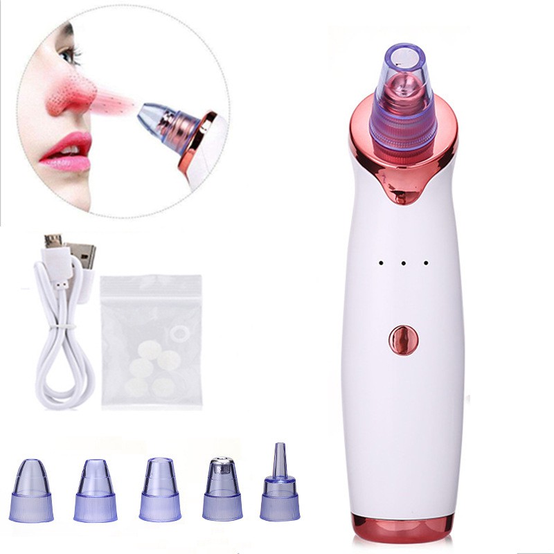 Vacuum blackhead removal electric pore suction facial beauty and skin ...
