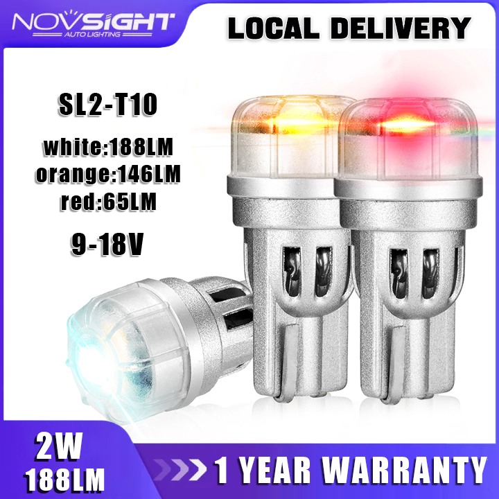Novsight T10 SL2 2PCS signal light 188LM / 144LM / 65LM White Orange ...