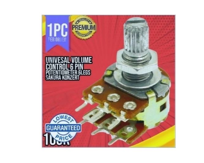 Potentiometer 6legs Sakura Konzert Universal Volume Control 6 pin ...