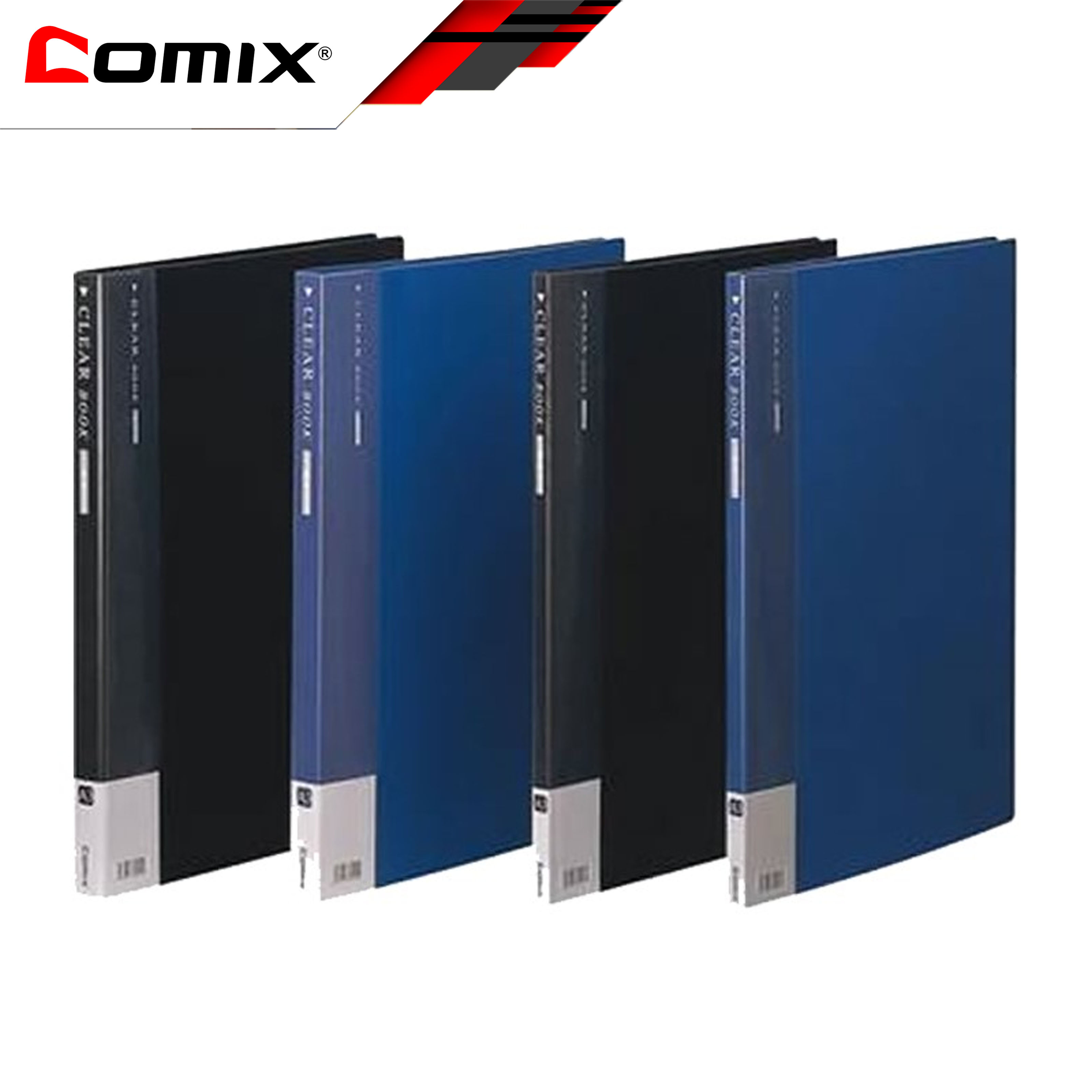 COMIX A3 Heavy Duty Pockets Clear Book, 20 Sheets | Lazada PH