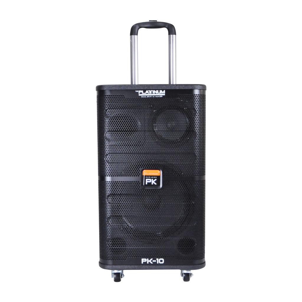 Platinum Original Portable Built-In Karaoke Trolley Speaker with ...