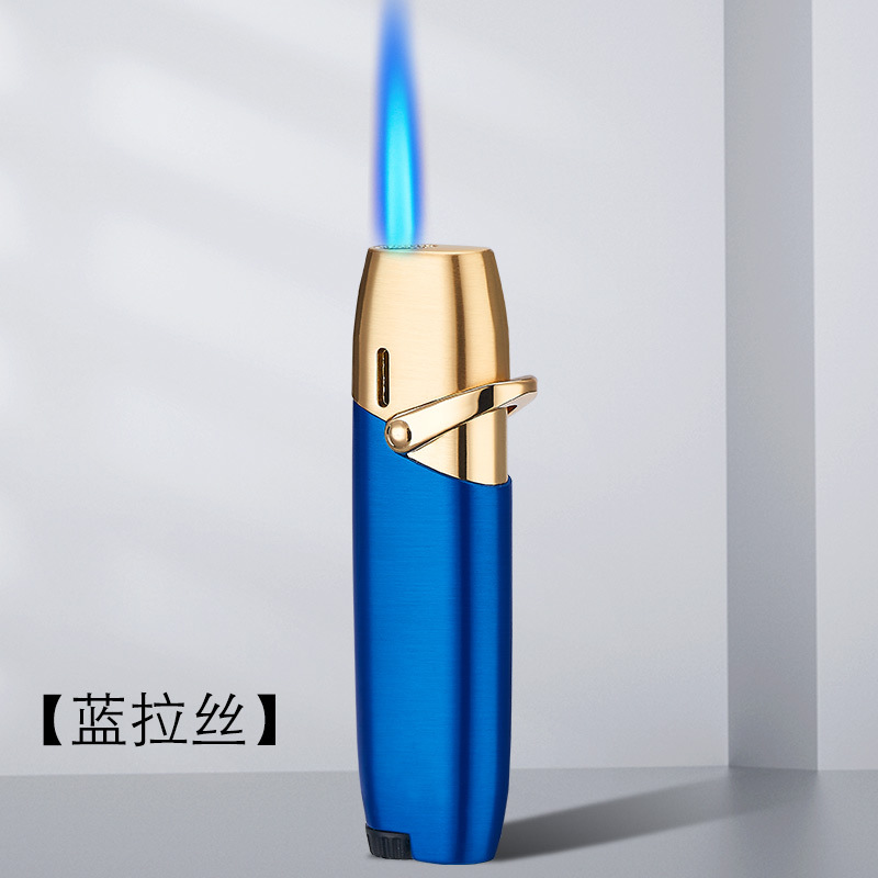 Straight Blue Flame Portable Pocket-friendly Lighter/Windproof and ...