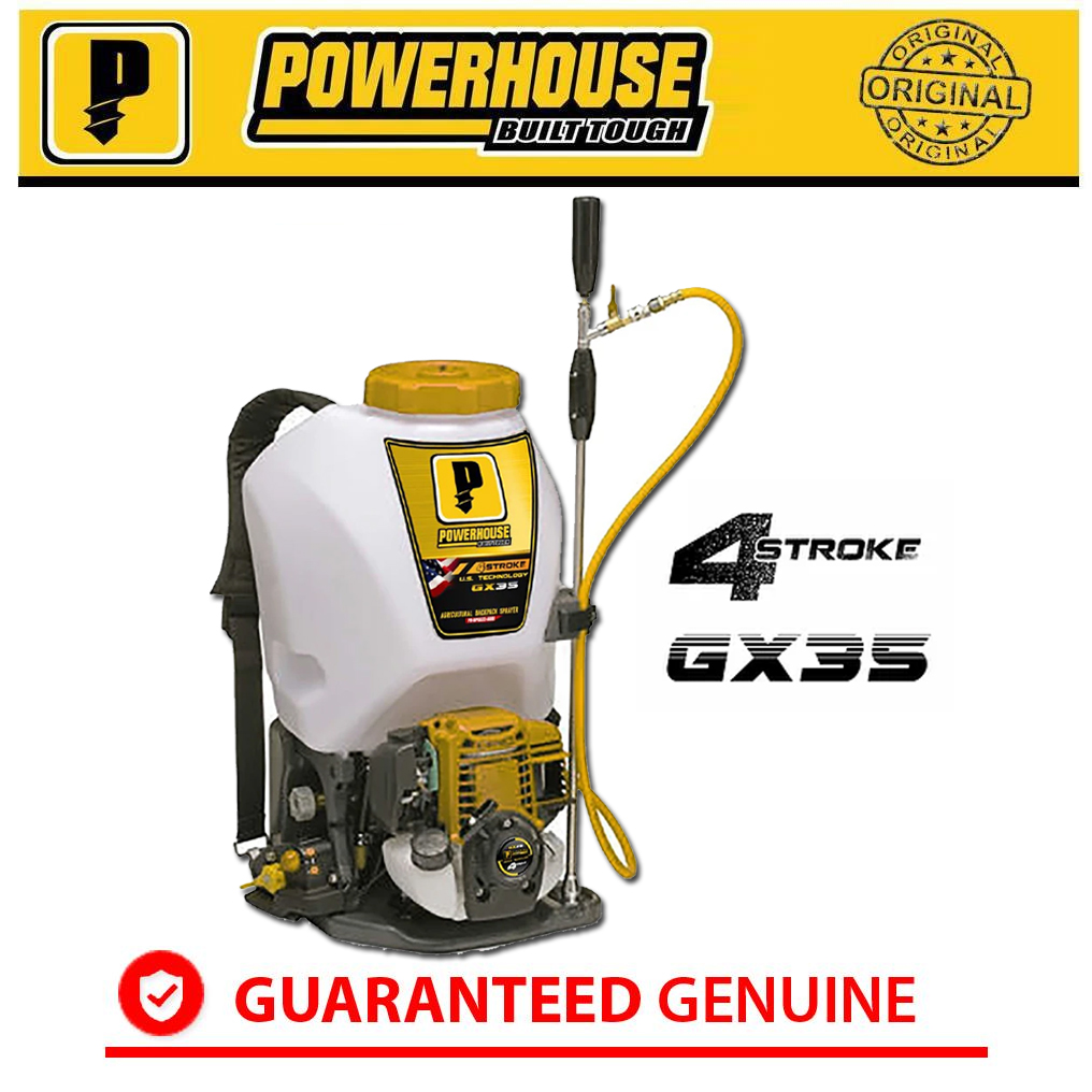 Powerhouse 4-Stroke Engine Powered Knapsack / Backpack Agri-Sprayer ...