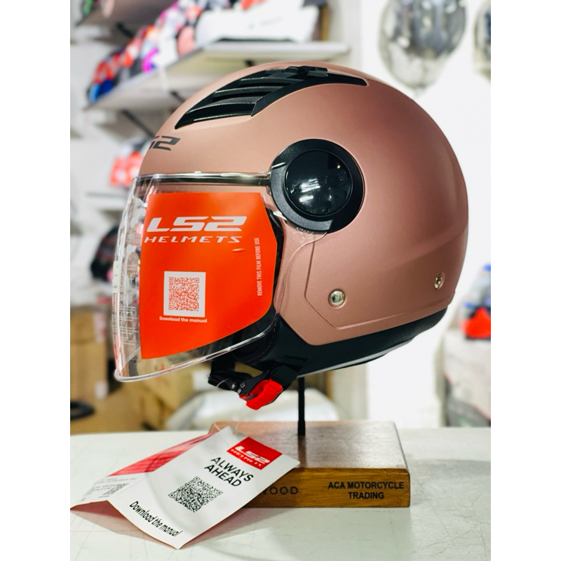 LS2 AIRFLOW Half-Face Single Visor Helmet | Lazada PH