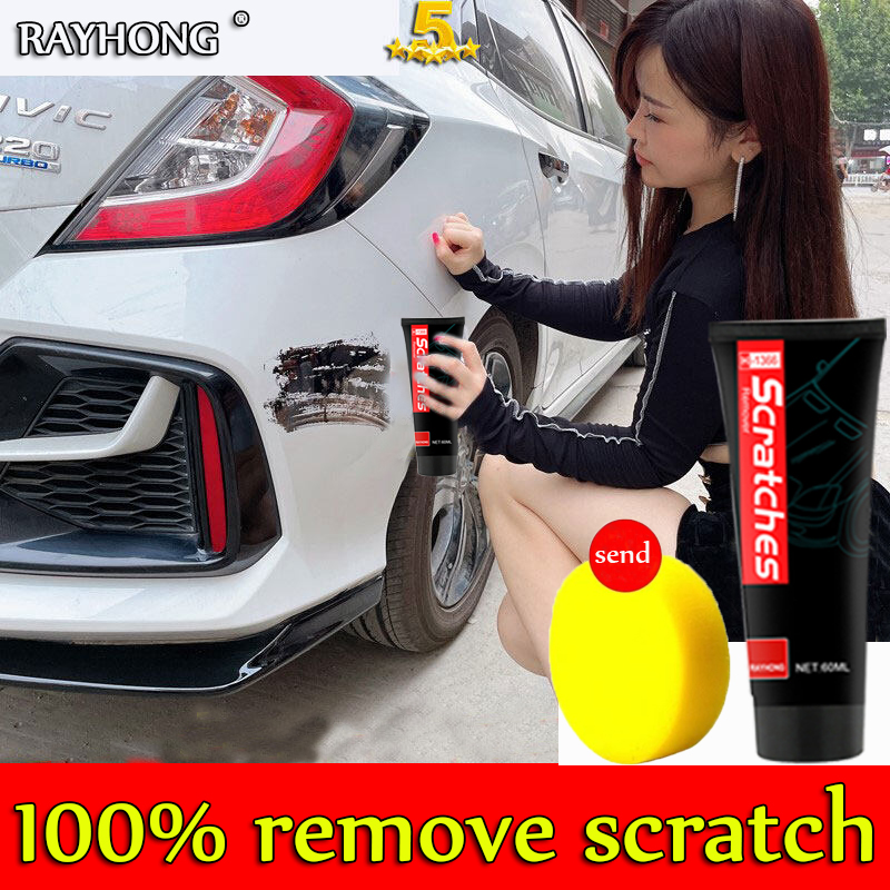 【Free sponge】 RAYHON 60ml Suitable for all cars and motorcycles Scracth ...
